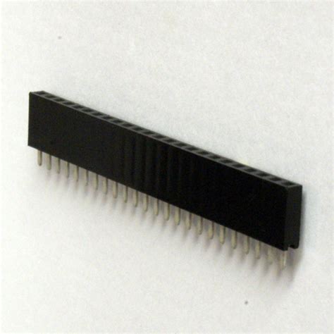 Dual Row Straight X Pin Female Header Cable Connector Mm Buy Female Pcb Header Connector