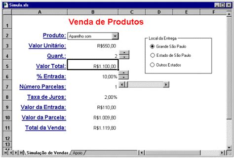 Criando Formul Rios No MS Excel
