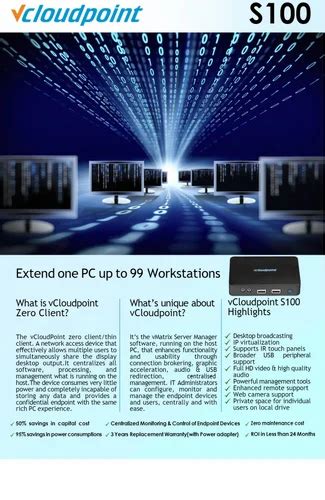 S100 V Clound Point Thin Client Intel Atom At ₹ 7500piece In Greater