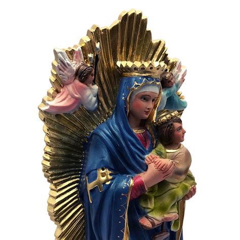 Imagem Nossa Senhora Do Perpétuo Socorro Elegance Resina 30 Cm