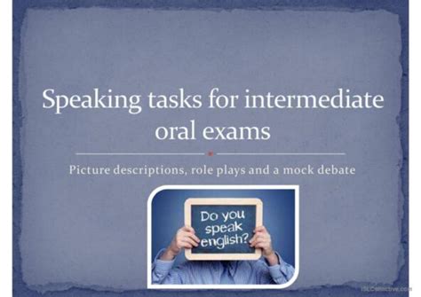 191 Oral English Esl Powerpoints