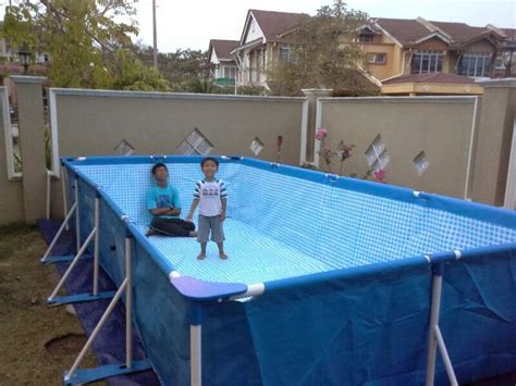 Pool Make Easier Intex Rectangular Pool