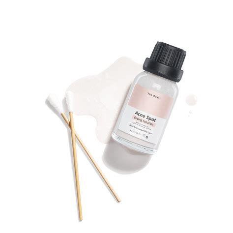 Acne Spot Drying Solution The Raw