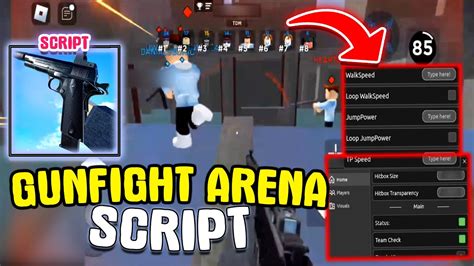 Gunfight Arena Script Hack Aimbot ESP Hitbox WalkSpeed JumpPower OP YouTube