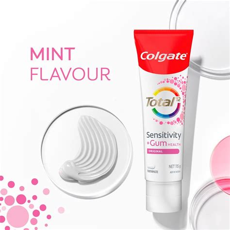 Buy Colgate Toothpaste Total Sensitivity And Gum Original 115g Online At