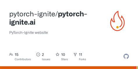 github pytorch ignite pytorch ignite ai pytorch ignite website