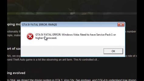 Gdpc How To Run Gta Iv Steam Version On Windows 7 8 Fatal Error Play