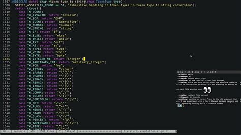Implementing `return` Compiler From Scratch For Fun P 053 Youtube
