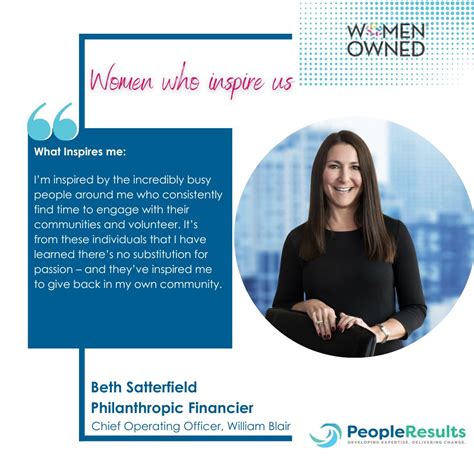 Peopleresults On Linkedin Beth Satterfield Is A Financial Industry