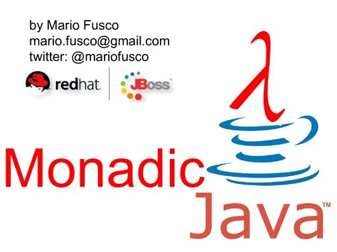 Monadic Java Speaker Deck