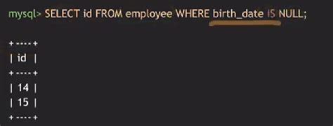 Mysql Null 주의 사항