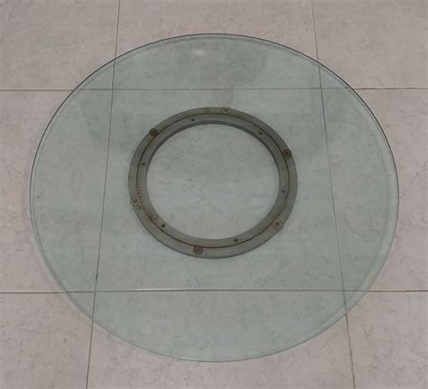 Lazy Suzie Glass Turntable Furniture And Home Living Furniture Tables And Sets On Carousell