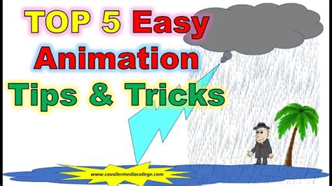 5 Best Animation Tips And Tricks Cavalier Animation And Media College