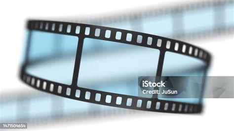 필름 릴 시네마 또는 사진 35mm 필름 스트립 테이프 흰색 배경에 격리된 3d 그림입니다 필름 릴에 대한 스톡 사진 및 기타 이미지 Istock