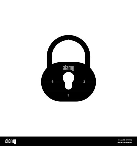 Lock Icon Logo Design Padlock Sign And Symbol Encryption Icon