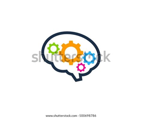 메카닉 브레인 기어 로고 디자인 템플릿 스톡 벡터로열티 프리 500698786 Shutterstock