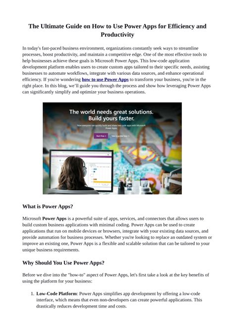 Ppt Mastering Power Apps A Step By Step Guide For Businesses Powerpoint Presentation Id