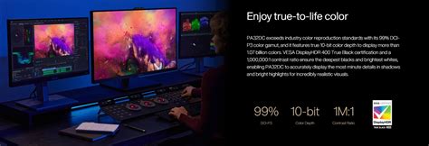 Asus Proart Display Oled Pa32dc Professional Monitor 31 5 Oled 4k Uhd Display 0 1ms Resp Time