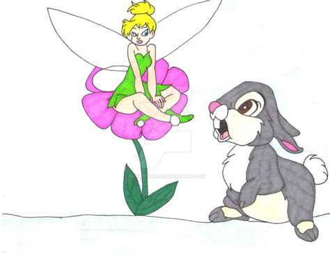 Thumper And Tinkerbell By Rainstorm1991 On Deviantart