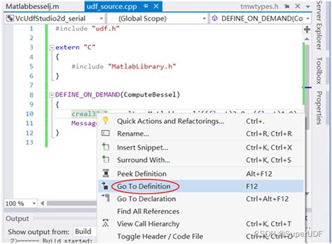 fluent udf中调用matlab的贝塞尔函数 matlab fluent udf csdn博客