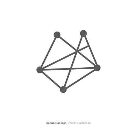 Premium Vector Connection Icon Design Network Connection Symbol Vector Illustration