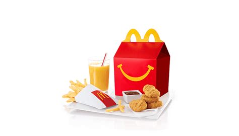 Happy Meal Chicken Mcnuggets Mcdonalds Burgers Fries And More
