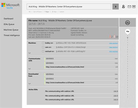 Windows Defender ATP UX TLV