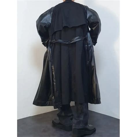 Coat 남자트렌치코트 남자레더코트 남자가죽자켓 남자롱코트 남자코트 On Bunjang With Safe Global Shipping