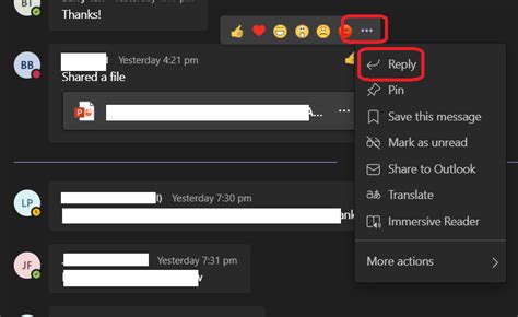 Teams You Can Now Reply To A Specific Message