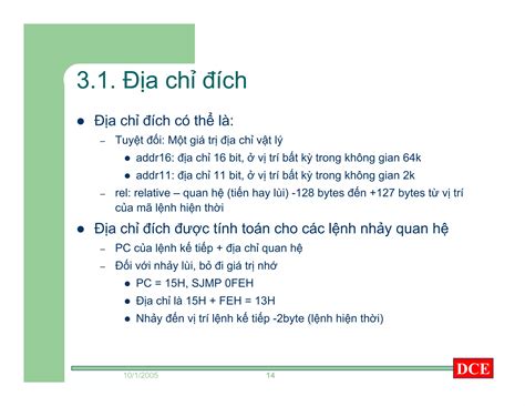 Chap3 8051 Microcontroller â€“ Assembly Ppt