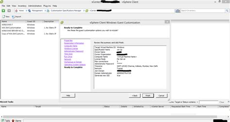 Vmware View Sysprep Customization Steps