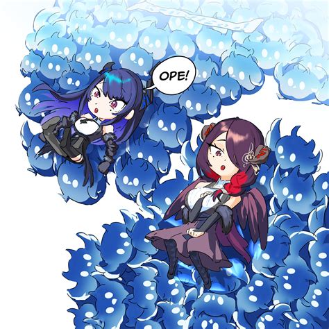 Nerissa Ravencroft Jailbird And Mamarissa Hololive And More Drawn By Yokasparetime Danbooru