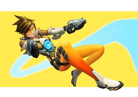 Tracer Overwatch And More Drawn By Muhyun Lee Danbooru