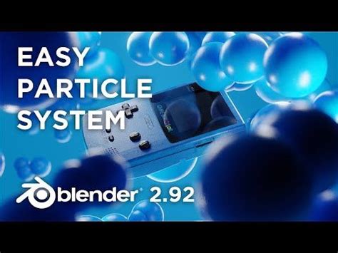 Easy Particle System In Blender YouTube Blender Blender Tutorial Blender Models