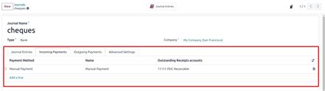 How To Manage Post Dated Cheques In Odoo 18 Odoo Erp