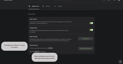 Desktop Update Manually Skipped Ui Info · Issue 4304 · Trezortrezor Suite · Github