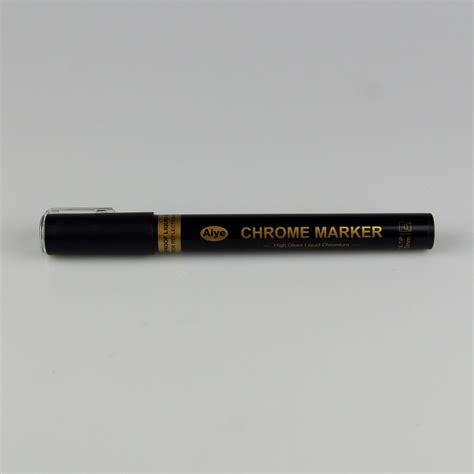 Chrome Marker Guld Lidtluksusdk
