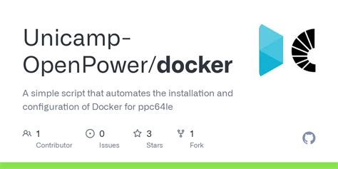 Github Unicamp Openpowerdocker A Simple Script That Automates The