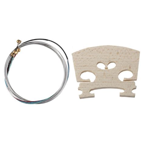 1 Set Of 34 44 Violin Strings Steel Core Gdae Ba Vicedeal