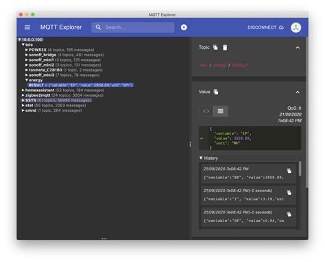 mqtt power meter extract value for each sensor in same topic messages configuration home