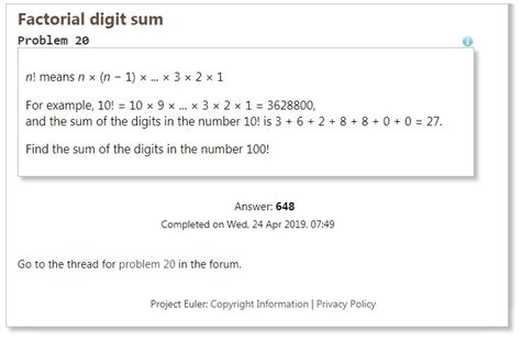 Python Factorial Digit Sum Alis Photography Space