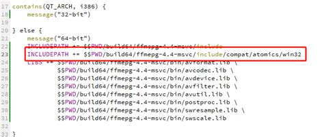 ffmpeg qt msvc移植调试 弦外之音