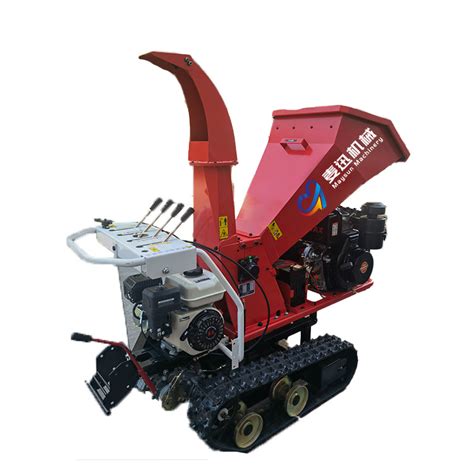 Tree Machine Wood Chipper Tracked Crawler Wood Chipper Shredder Crawler Mobile Wood Branch