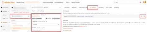 Generate Cli Commands In Openapi Explorer Alibaba Cloud Cli Alibaba Cloud Documentation Center