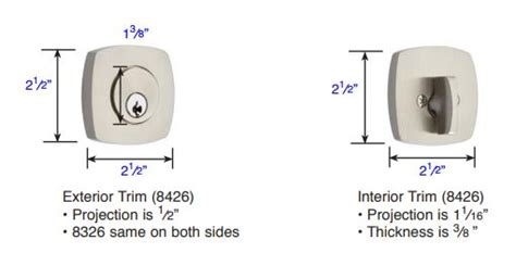 Emtek Emp8426 Urban Modern Single Cylinder Deadbolt With Empowered Motorized Smart Lock Upgrade