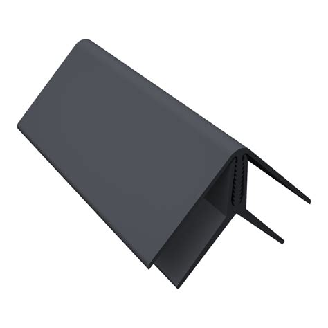 Anthracite Grey Durasid Cladding External Corner Tradeline Upvc