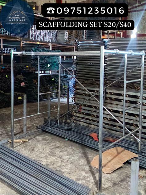 Scaffolding Set S20s40 Commercial And Industrial Construction