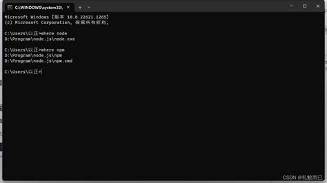 nvm安装与使用详解 window11 csdn博客