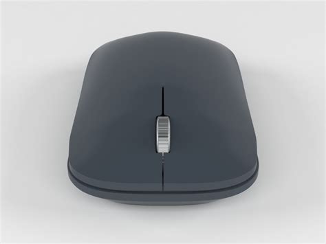 Microsoft Surface Mobile Mouse D Model Fbx Max Obj Free D