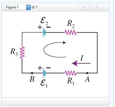 Solved Part A Write Kirchhoff S Loop Rule Clockwise Chegg Com